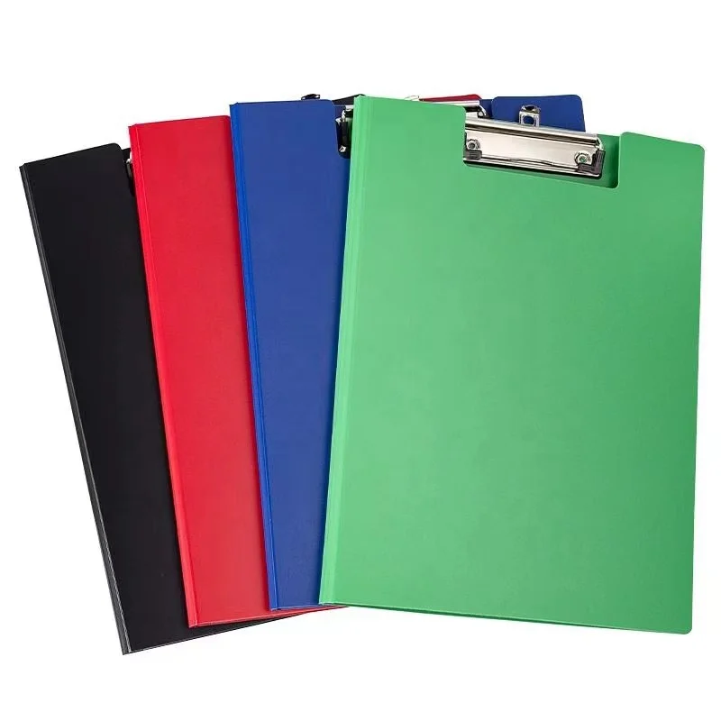 A4 Double Sided High Quality Folding Pvc Clipboard With Pocket With Pen ...