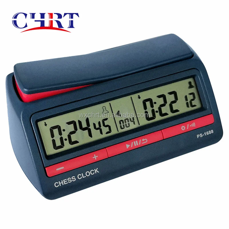 Chrt Portable Digital Chess Clock Multipurpose Chessboard Competition ...