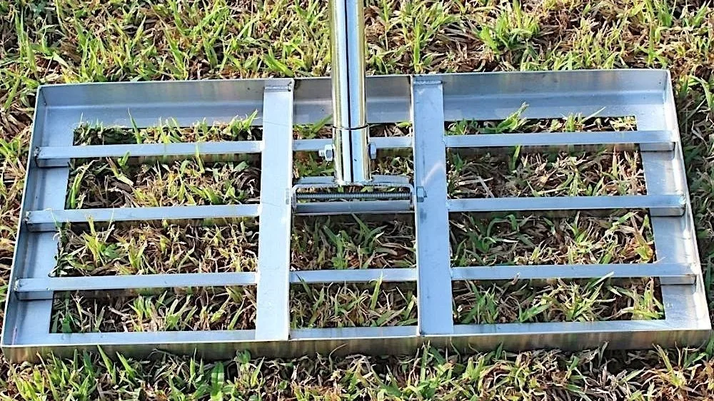 Levelawn Galvanized Metal Lawn Leveling Machine Lawn Level For Yard ...