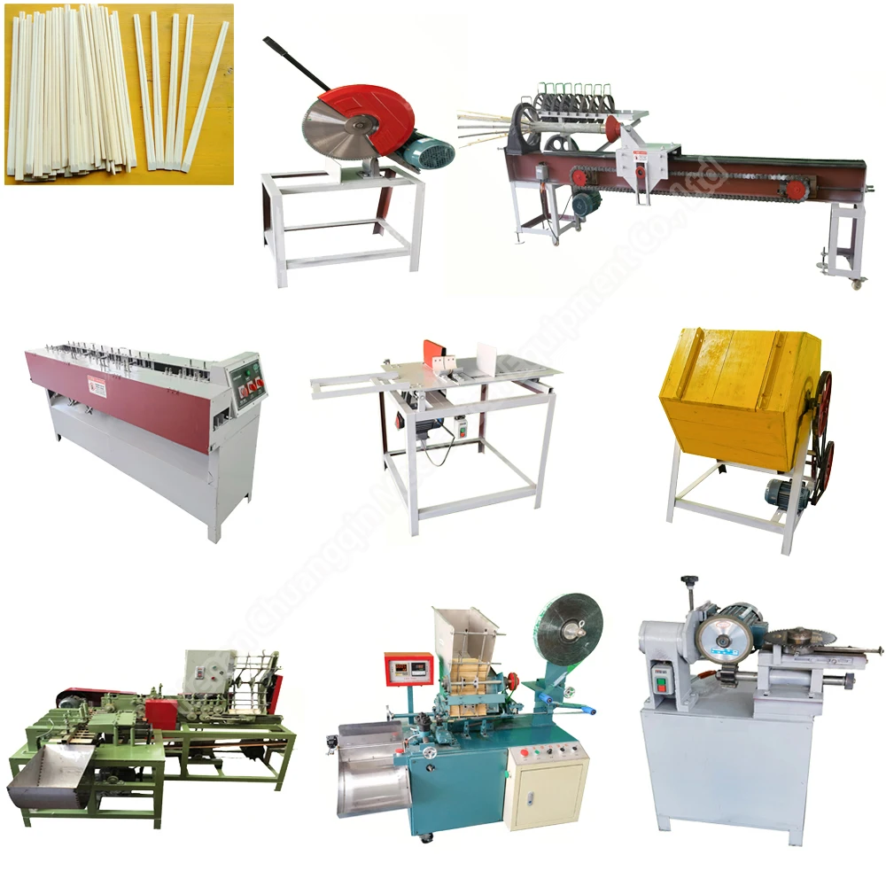 Automatic Chopstick and Packing Production Line Machine Making ...