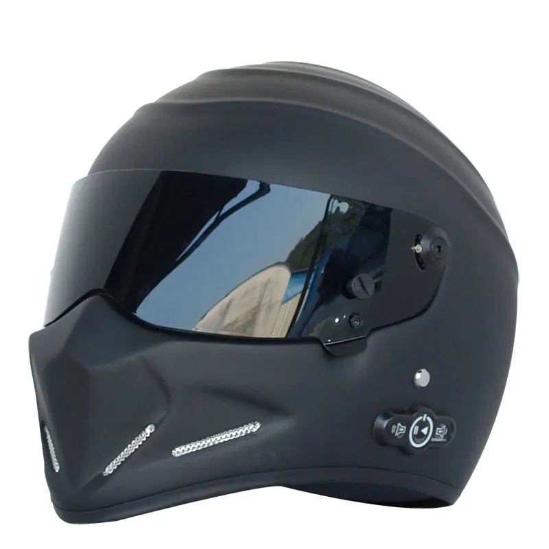 Full Face FRP Motorcycle Helmet DOT Motocross Helmet for Top Gear the STIG Helmet for SIMPSON 5 Color Visor