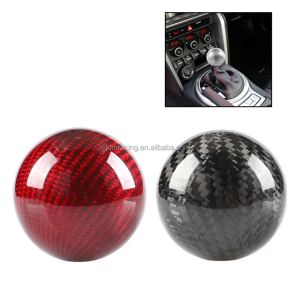 Universal JDM Carbon Fiber Gear Shift Knob High Quality Manual Aluminum ...