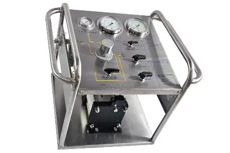 High Pressure Portable N2 Gas Booster Pump Compressor