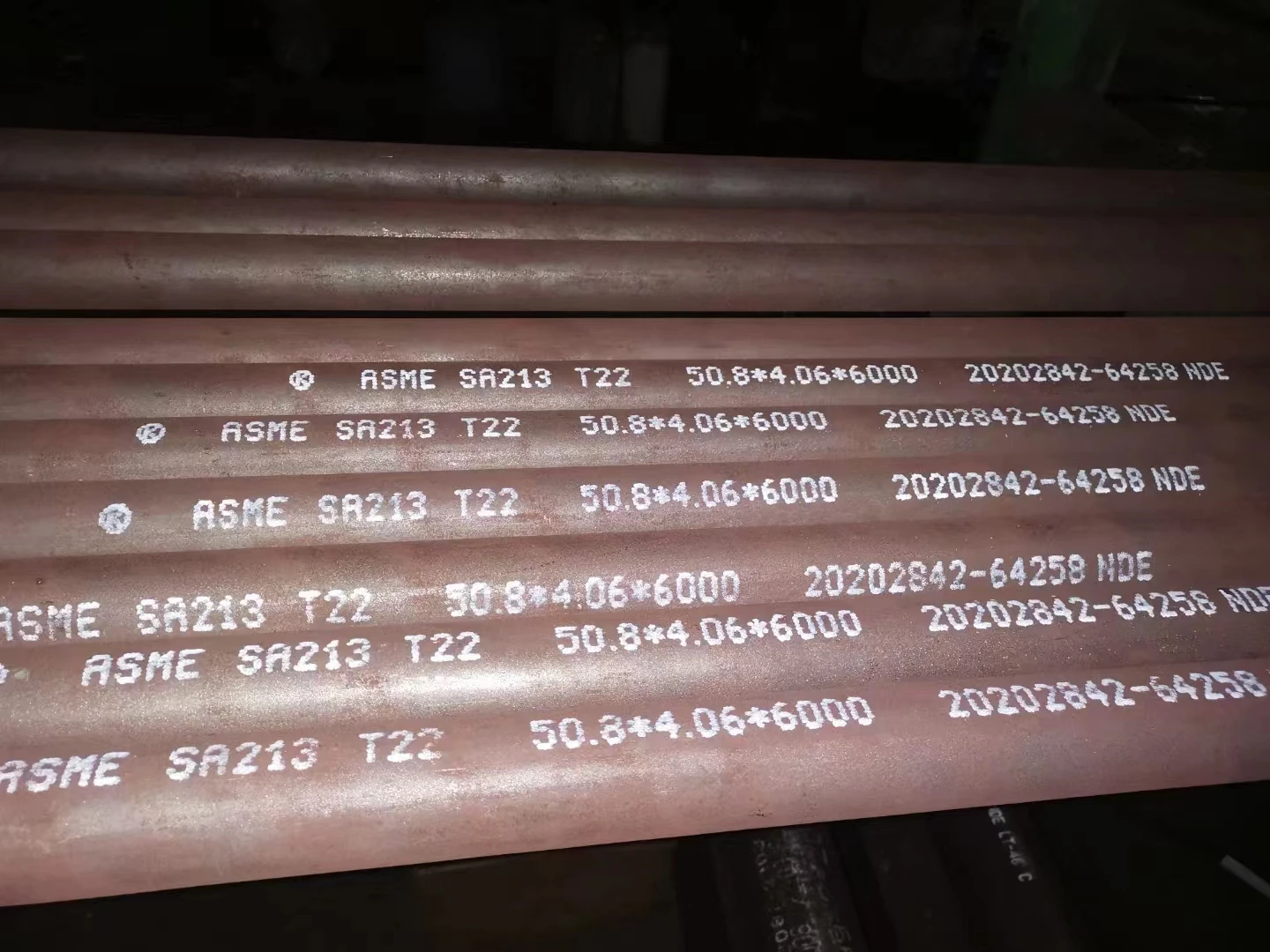 ASME SA213 T22/ ASTM A213 T22 Alloy Steel Seamless Tube for Boiler