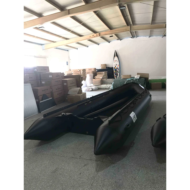 2023 Inflatable Folding Boat Pvc Kayak Boat Rowing Boat Outdoor River ...
