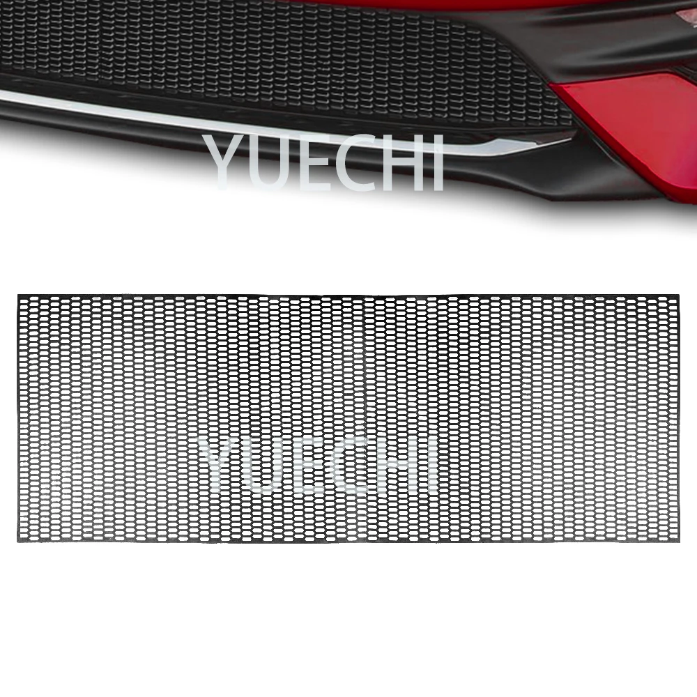 Universal Front Grille - Black Car Accessory by Fast Racing