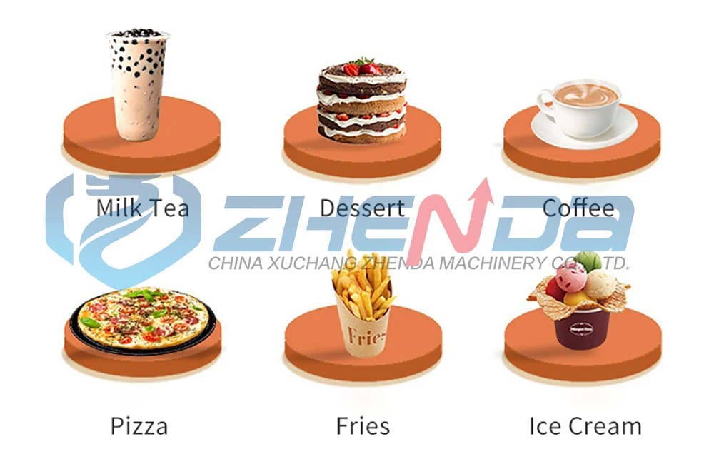 Customize Modern Outdoor Food Kiosk Design - ZHENDA Food Cart