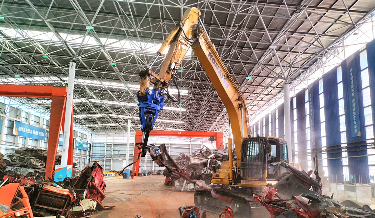 HOMIE Hydraulic Car Shear - Efficient Dismantling Solutions