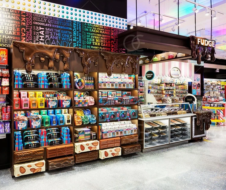 Modern Chocolate Shop Interior Design Bakery Desserts Coffee Chosolate ...