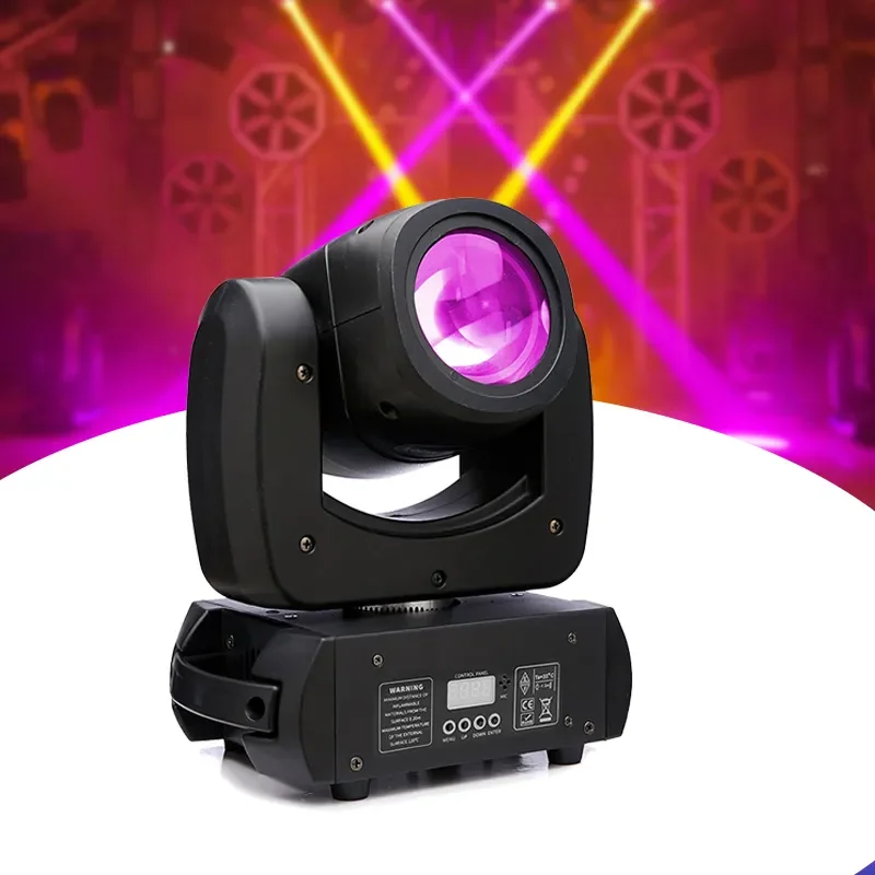 AEGEO 4pcs 100W Spot Gobo Prism LED Moving Head Beam Light