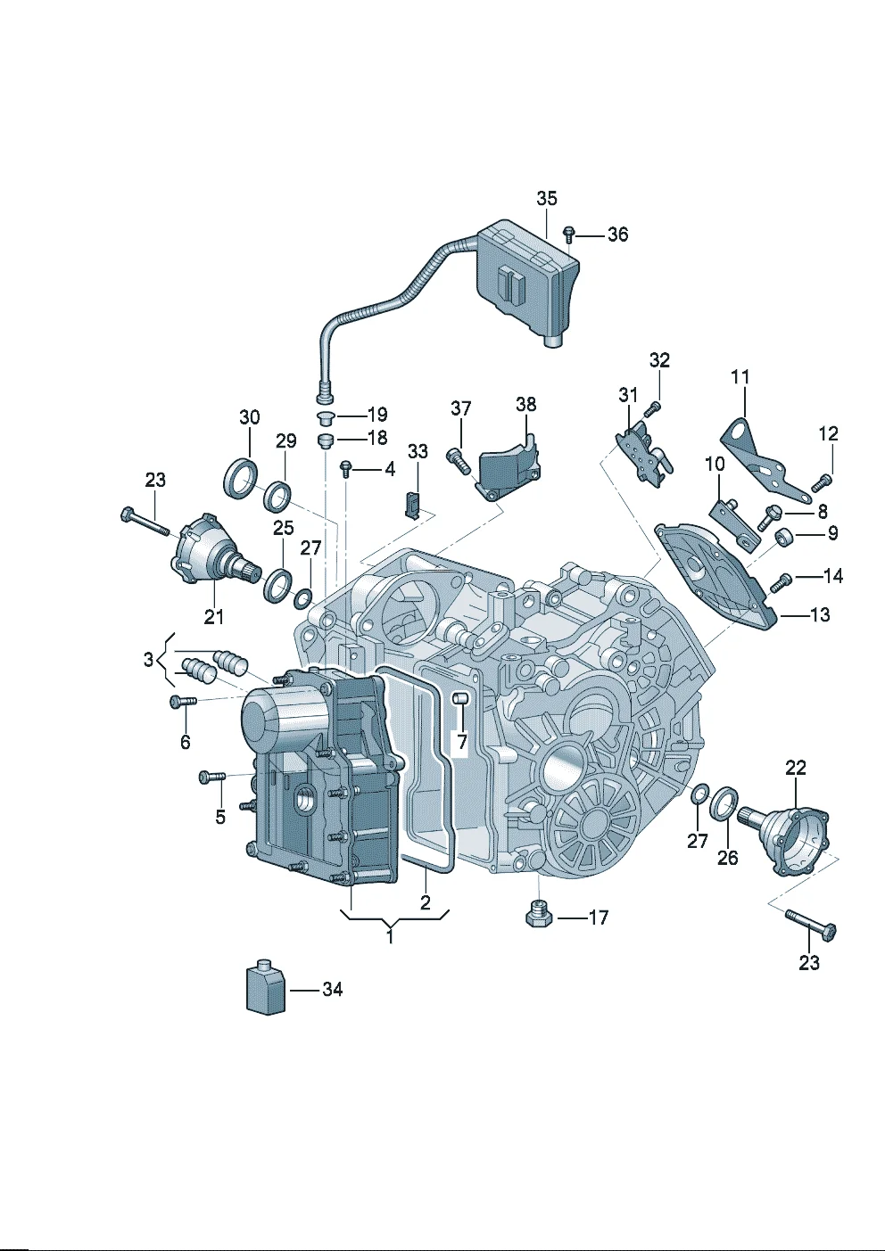 0am325025h 0am325025d 0am325065ab 0am927769d 7 Speed Double Clutch Ecu ...