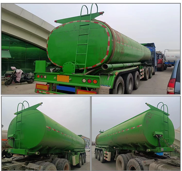 40000 45000 50000 Liter Capacity Fuel Oil Transport Tank Semi Trailer - Buy 40000 45000 50000 ...