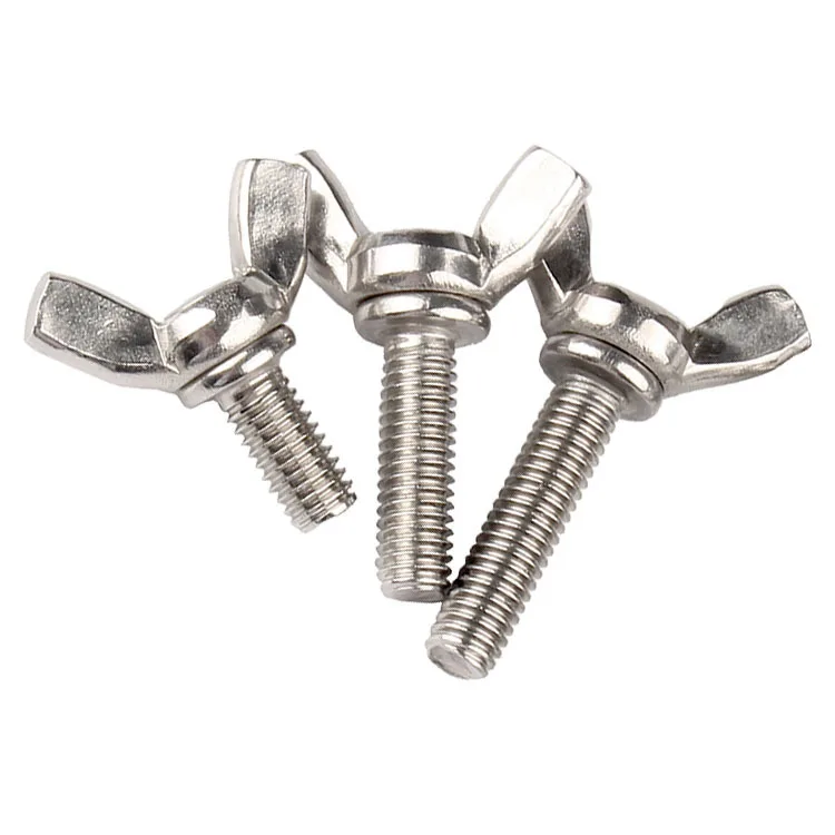 Din316 Din318 M3 M4 M5 M6 M8 M10 Stainless Steel Galvanized Thumb Screw ...