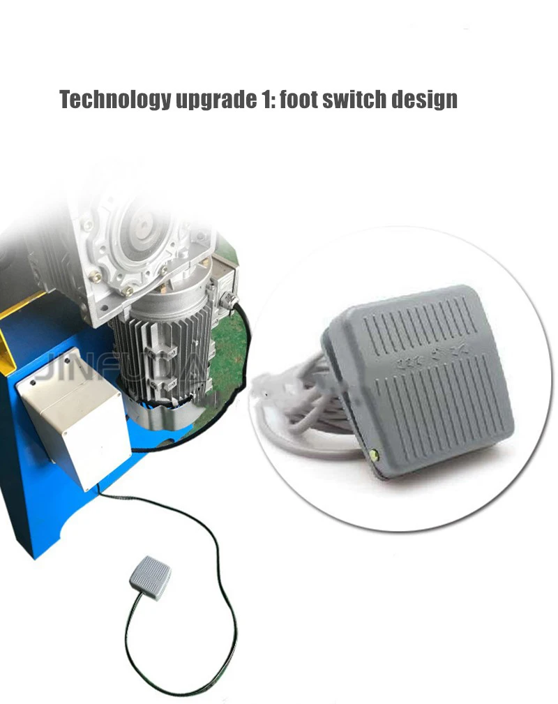Electric Rolling Wire Crimping Machine Galvanized Stainless Steel Smoke ...