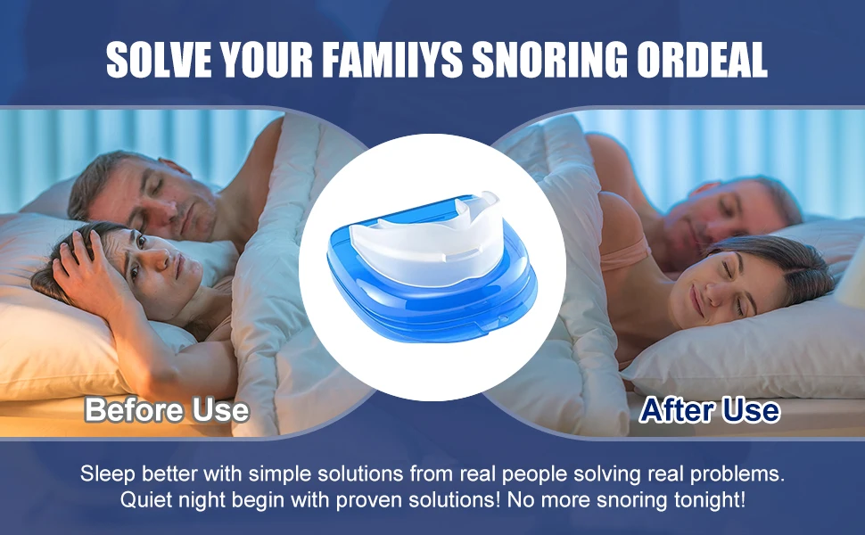 Wholesale Silent Night Guard for Anti-Snoring Mouthguard Device Better ...