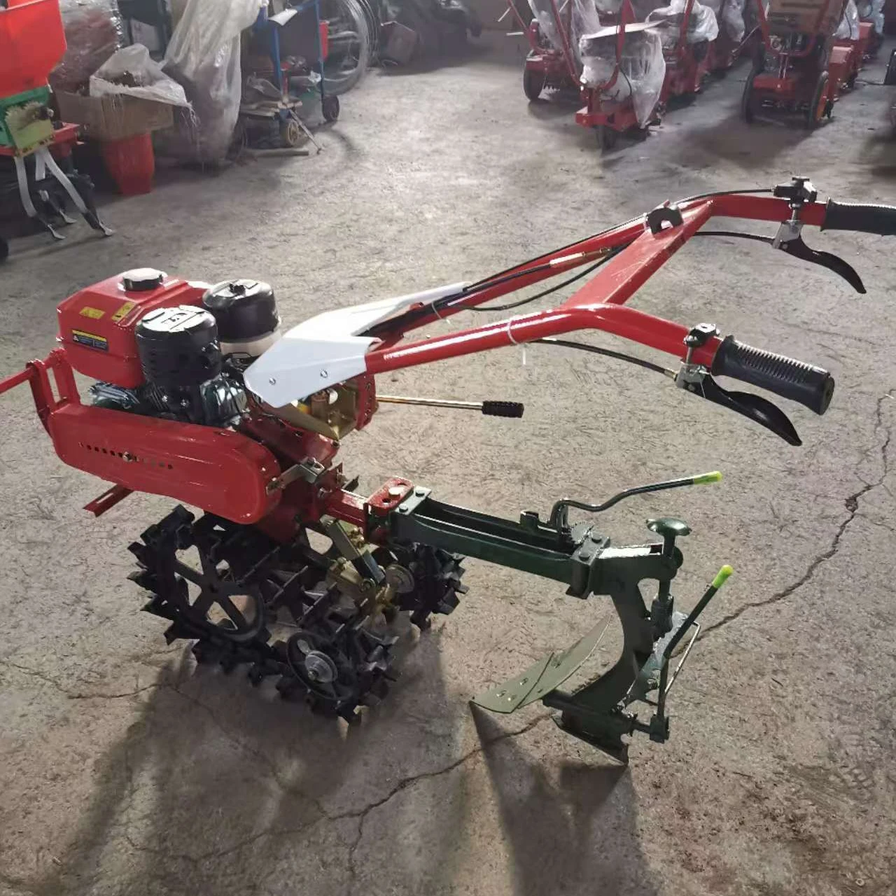 High Quality Single Chain Rail Tiller - Multi Function Cultivator
