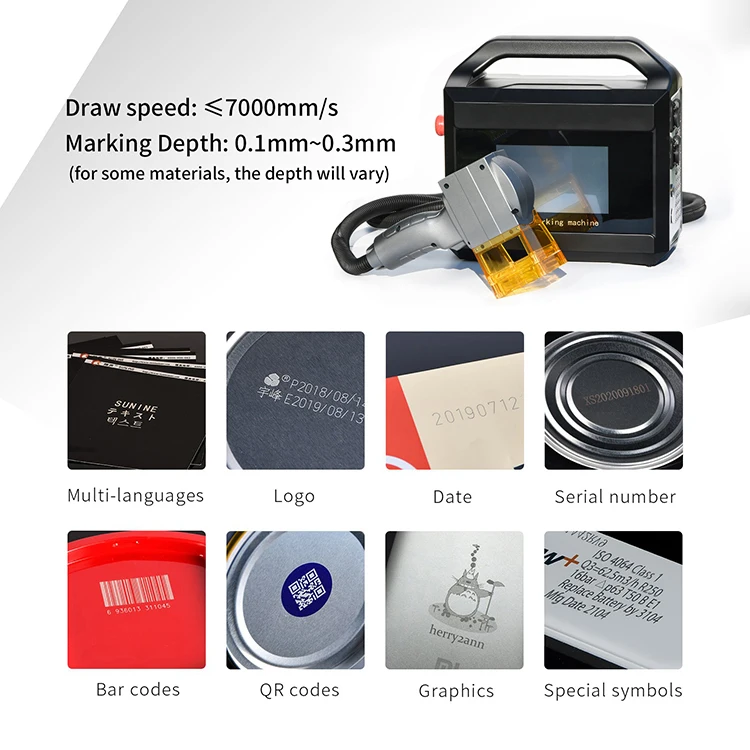 MAX Optical Laser Marking Machine - 20W Fiber Laser Engraving