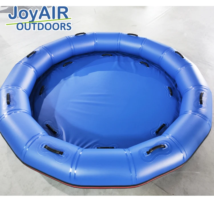 Inflatable Swim Raft Games Blue Color 4 Person Family White Water ...