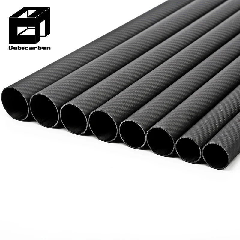 Hot Sales CFRP Tubes OEM 3K Pattern Black or Colored Finish Hollow ...