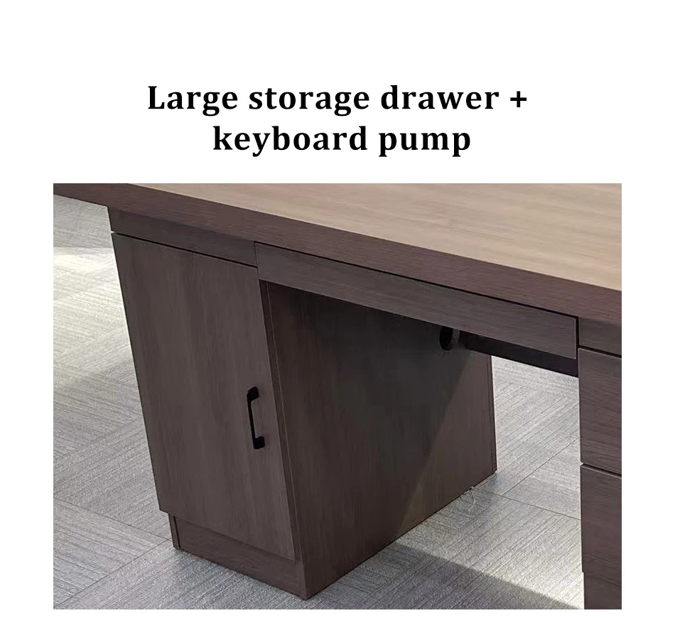 Modern Office Table - Staff Workstation & Classic Wood Desk