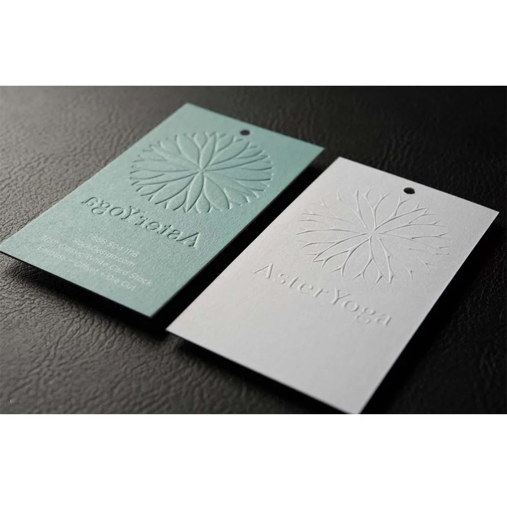 Custom Gold Foil Luxury Black Cardboard Embossed Visiting Name Cards ...