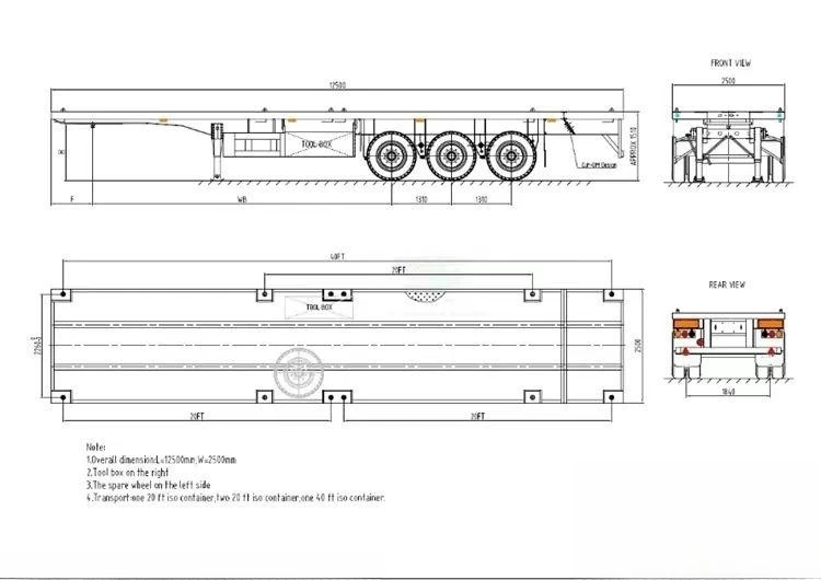 JT Loading Flatbed Trailer - Heavy Duty Transport Solutions