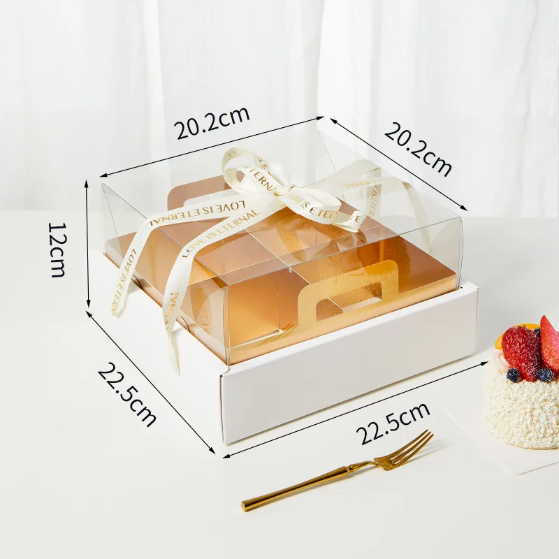 Oem 9 Grid Dessert Cupcake Cookie Cut Piece Donut Packaging Boxes ...