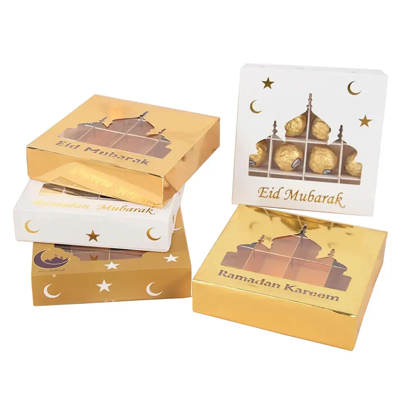 Ramadan Kareem Favor Boxes Islam Eid Chocolate Packaging Muslim Eid ...