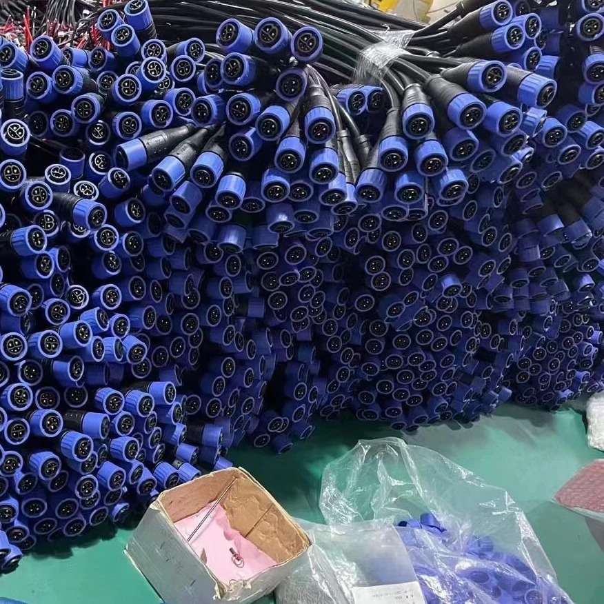 Bayonet Fast-locking System Connector High Current Hybrid Pin Connector ...