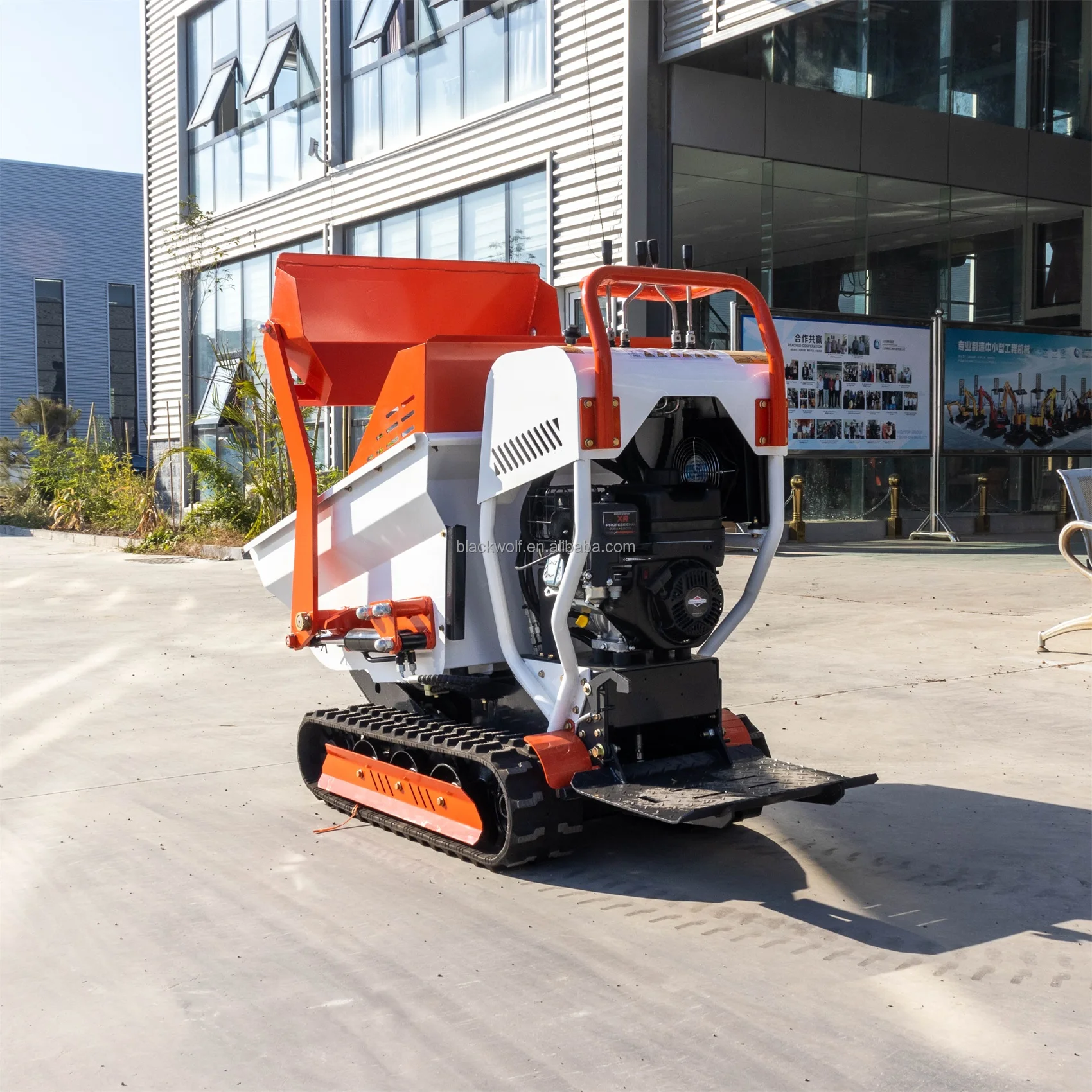Chinese Cheap Terrain Mini Dumper With Crawler Loader Transporter Truck ...