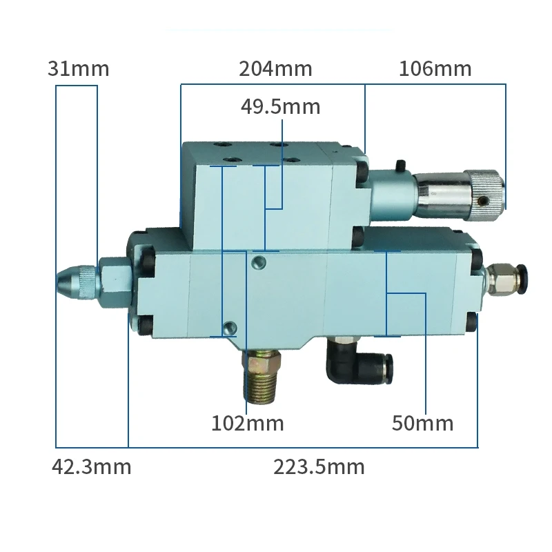 Grease Dosing Valve - Precise High Viscosity Liquid Dispensing