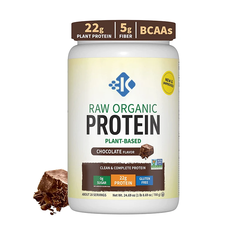 Oem/odm High Quality Bcaas Plus Probiotics & Digestive Enzymes Supplement Vegan Whey Organic ...