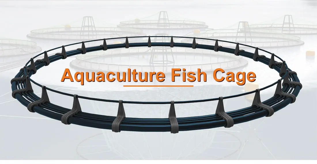 Deep Sea Offshore Cages Fish Farm HDPE Floating Aquaculture