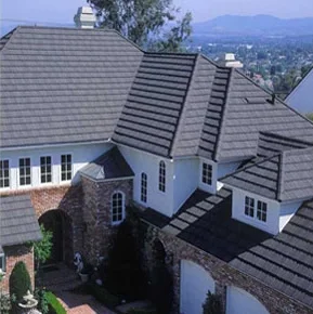 European Style Sandwich Panels Roof Tile Stone Coated Metal Roof Tiles ...