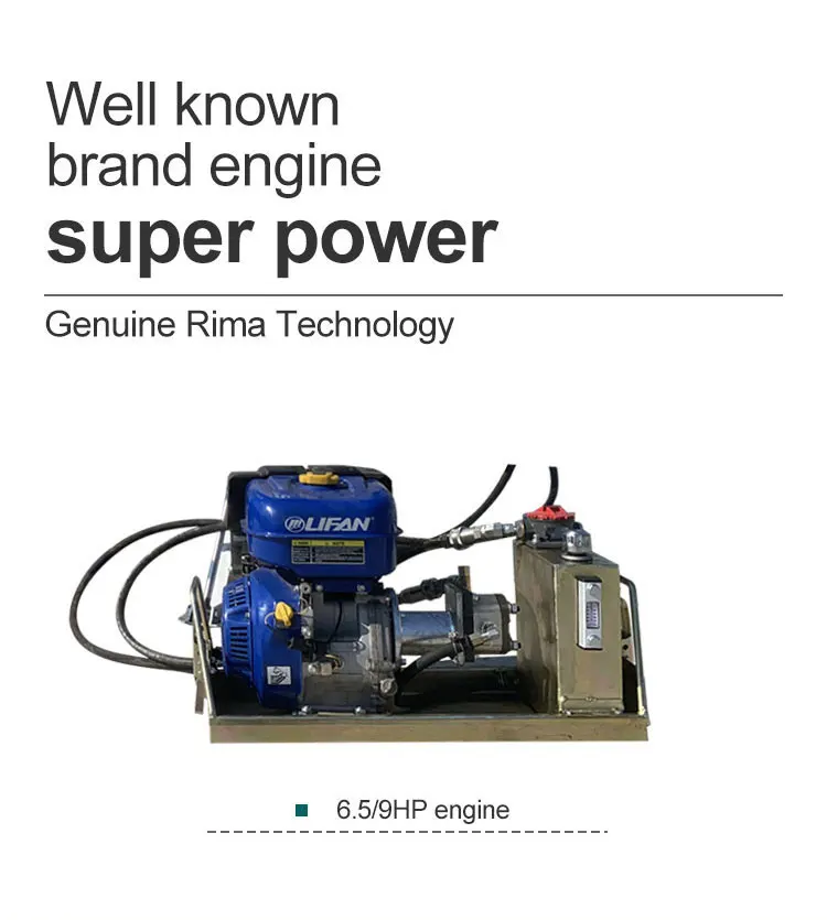 Rima 4WD Timber Trailer With Crane 1.5 Tonog Loading Forestry Machine ...