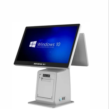 Dual Screen Pos System Retail All In One Touch Pos Machine For ...