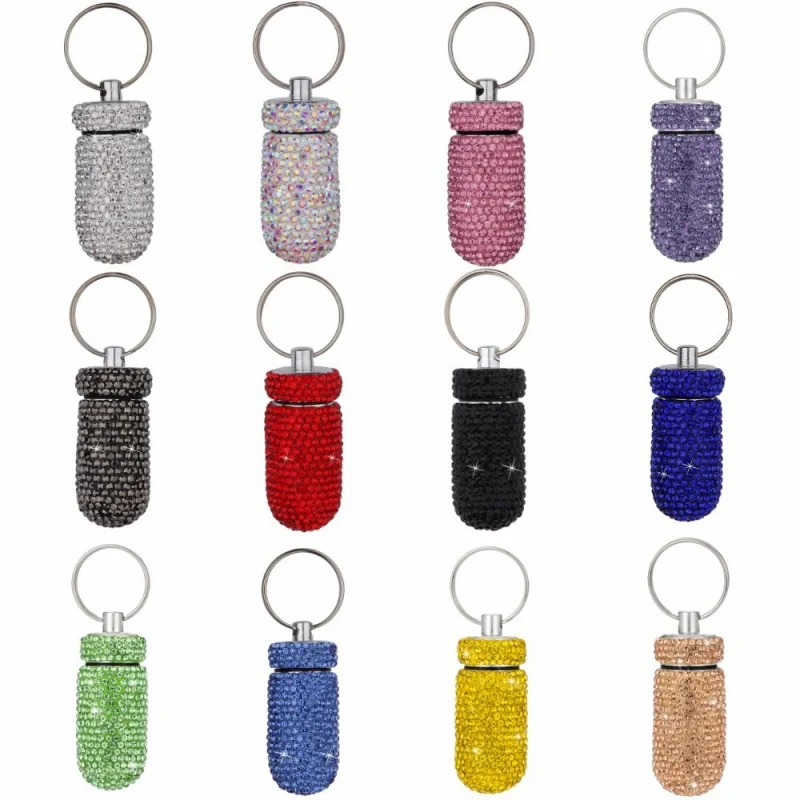 Customized Self Defense Key Chain Women Alarm Bling Rhinestone Set ...