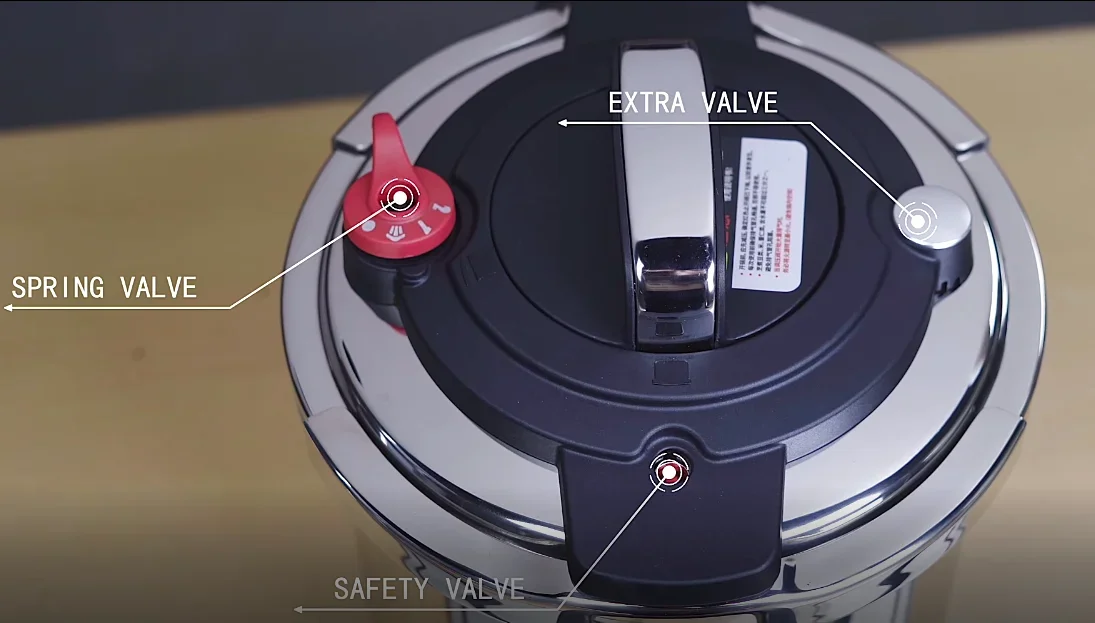 Home Used Enamel Stainless Steel Pressure Cooker Suitable For Induction ...