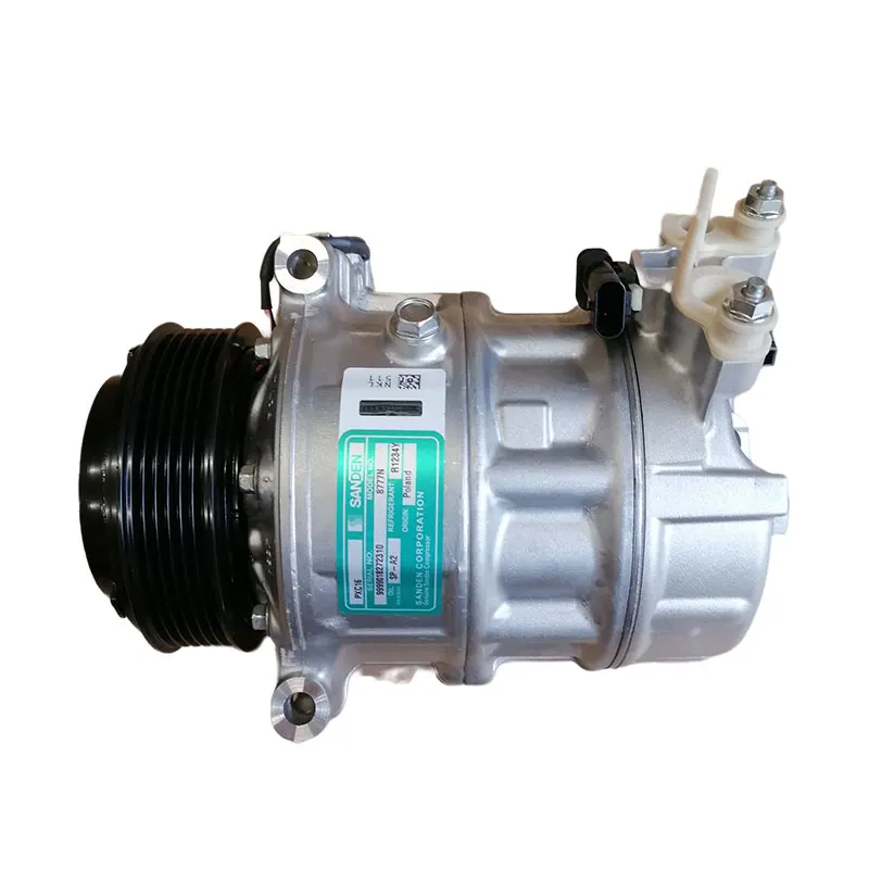 Auto AC Part Automotive Air Conditioning Compressor Sanden 8777N Cars For Jaguar Land Rover ...