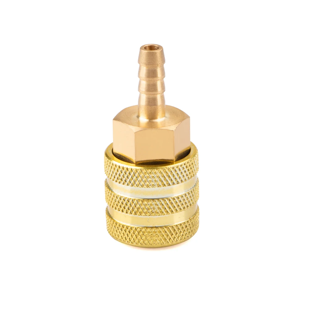 AC06B Brass Heavy Duty Tire Chuck Lock-on Car Air Chuck With Hose Barb ...