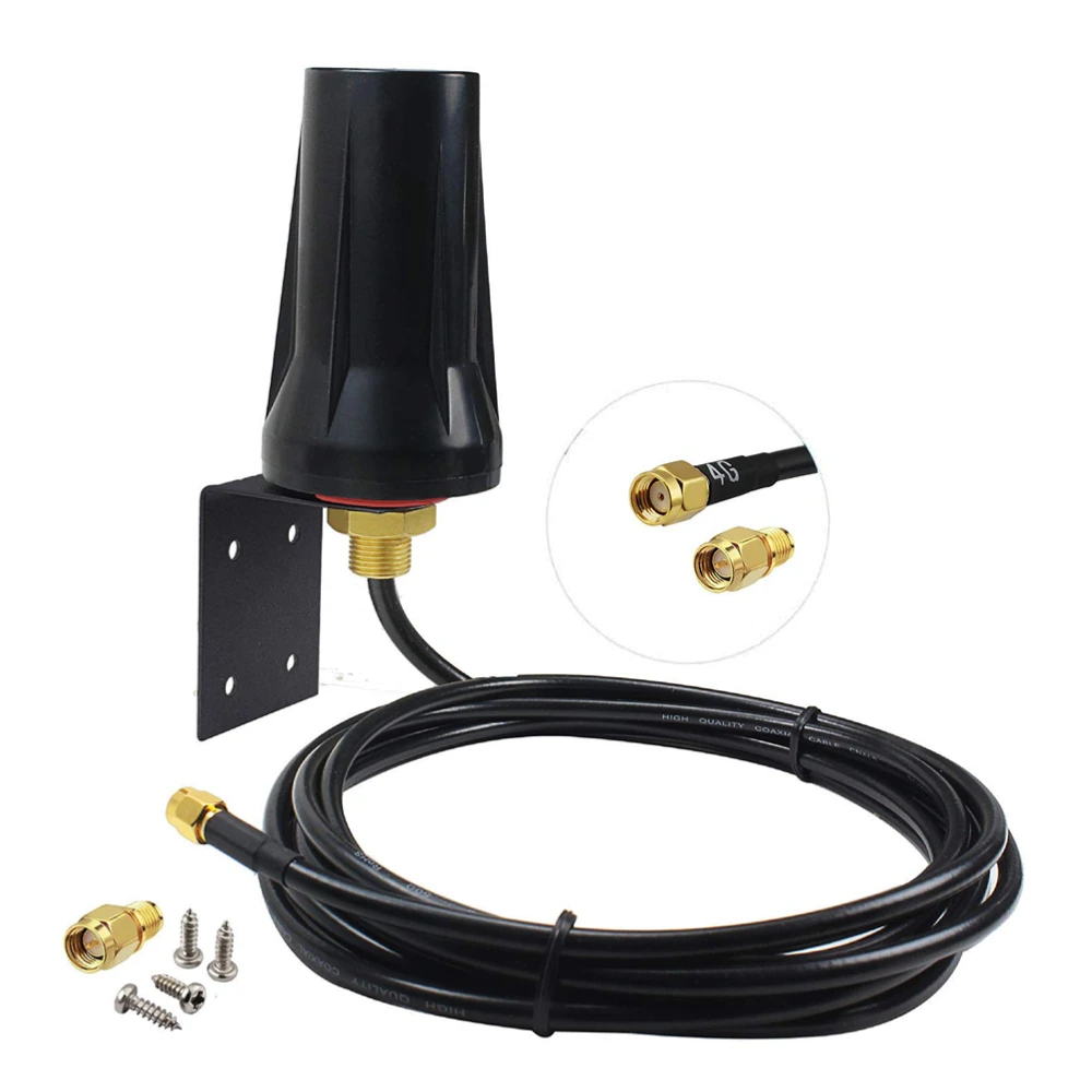 Bing Fu 4G LTE Wall Mount Antenna 5dBi Waterproof Cellular Router ...