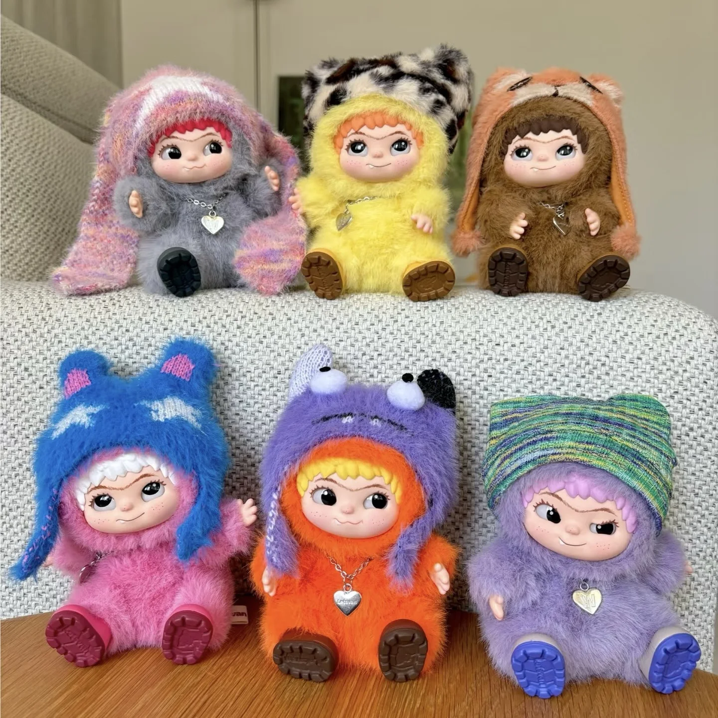Genuine WAKUKU Plush Blind Box Furry Fashion Fun Party Series Fashion ...