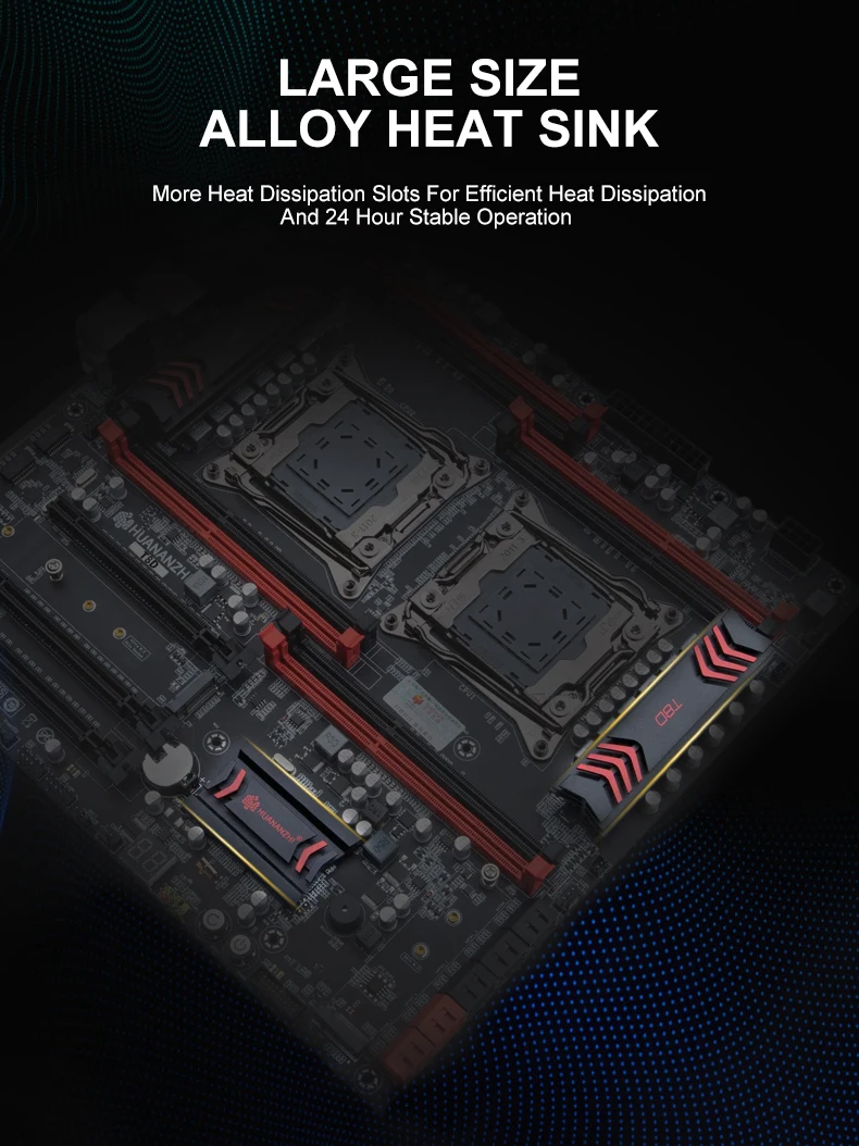 Desktop Computer Dual Cpu Ddr3 256gb X99 T8d E-atx Gaming Mainboard ...