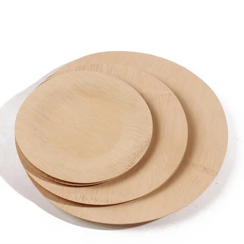Eco Friendly Disposable Bamboo Plate Bamboo Wooden Dinner Plates - Buy ...