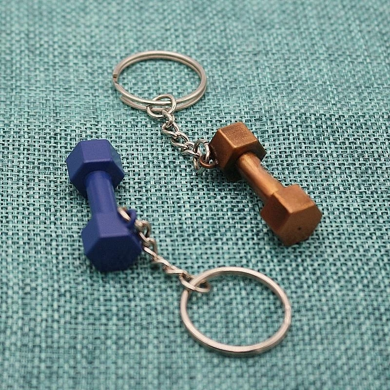 Adjustable Dumbbell Cutter logo Tensile test llaveros Custom Designer ...