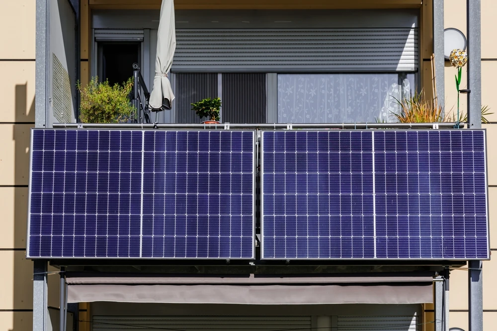 600w 800w 1kw On Grid Balcony Solar System Ground Mounting Balcony Plug ...