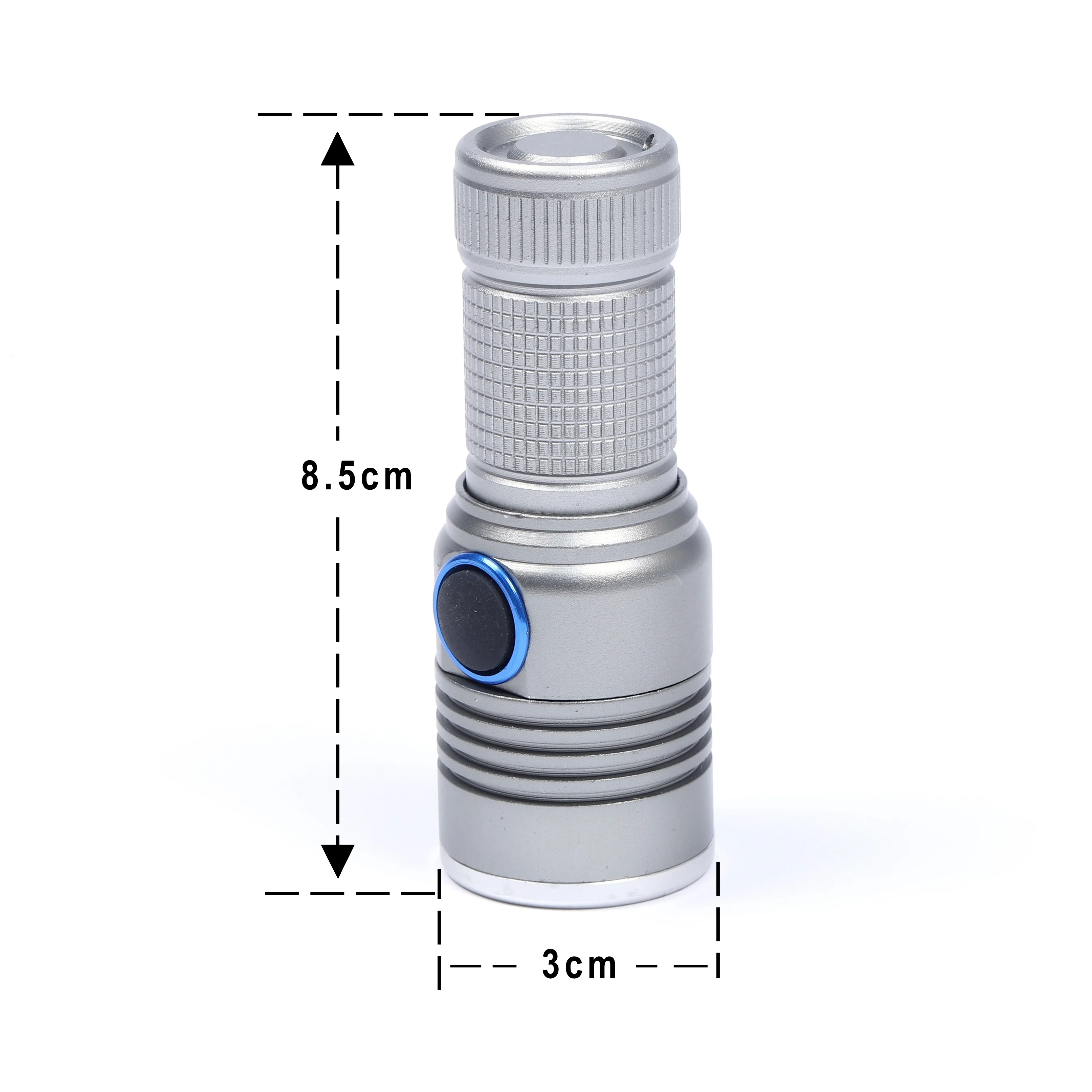 High Power Rechargeable Flashlight Mini Water Resistant Super Bright ...