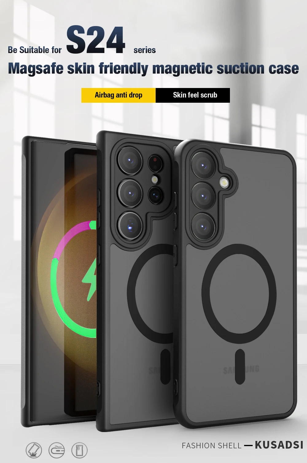 Premium Mobile Cell Phone Case Luxury Matte Tpu Pc Soft Mobile Phone ...