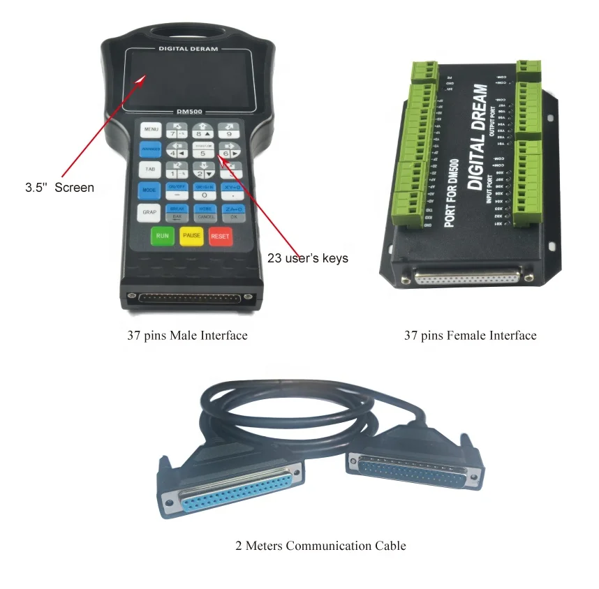 Digital Dream Cnc Handheld Controller 3 Axis 500khz