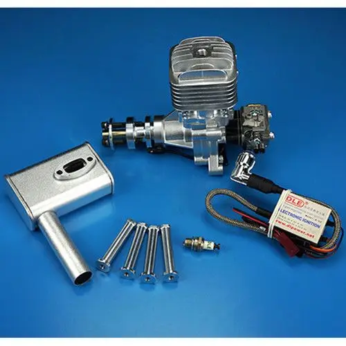DLE30 Aeromodel Gasoline Engine Single Cylinder Two-stroke Side Exhaust ...